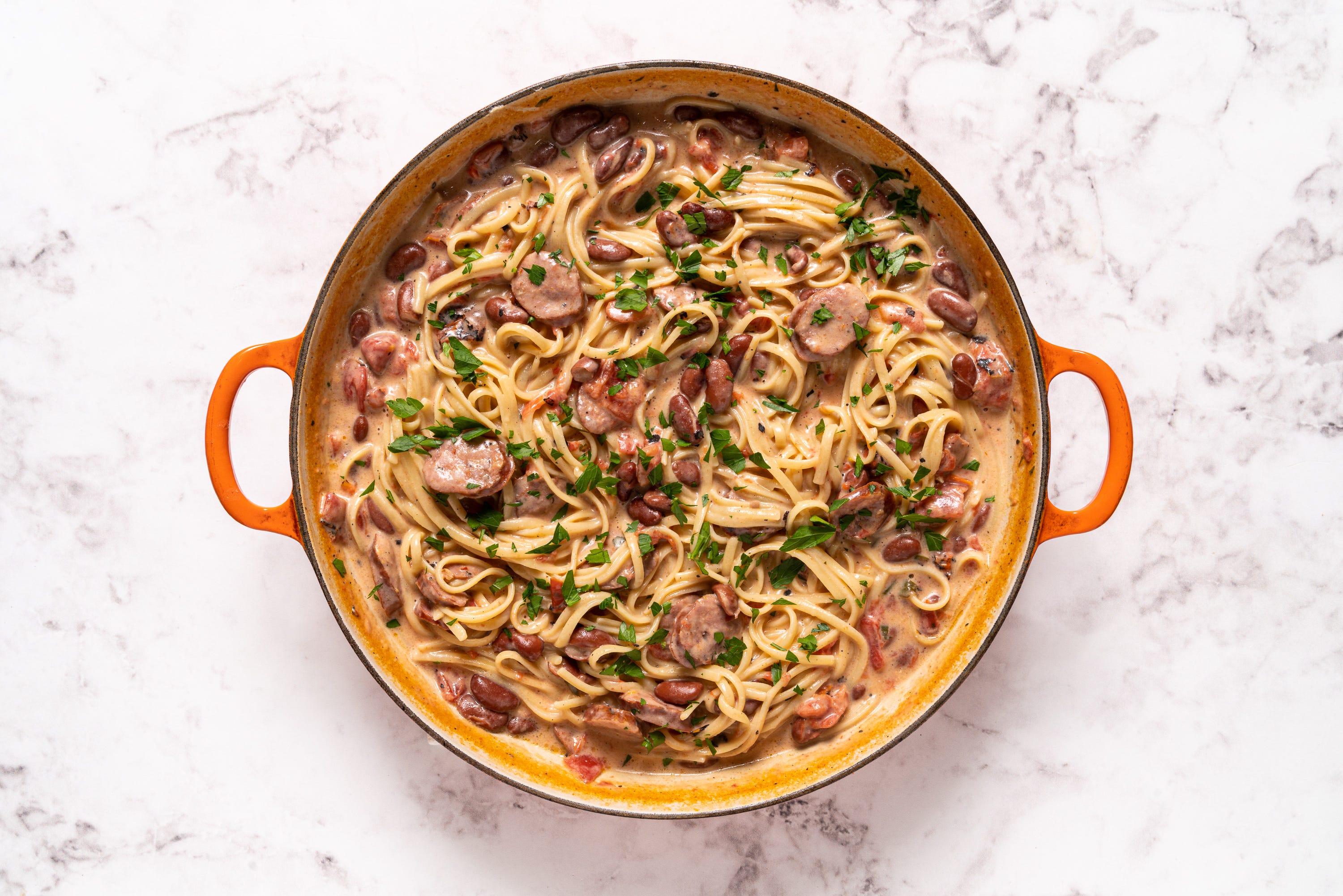 One-Pot Creamy Cajun Pasta - by Kristina Vänni