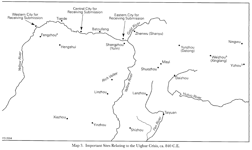 The Collapse of the Uyghur Khaganate and the Uyghur Migration across ...