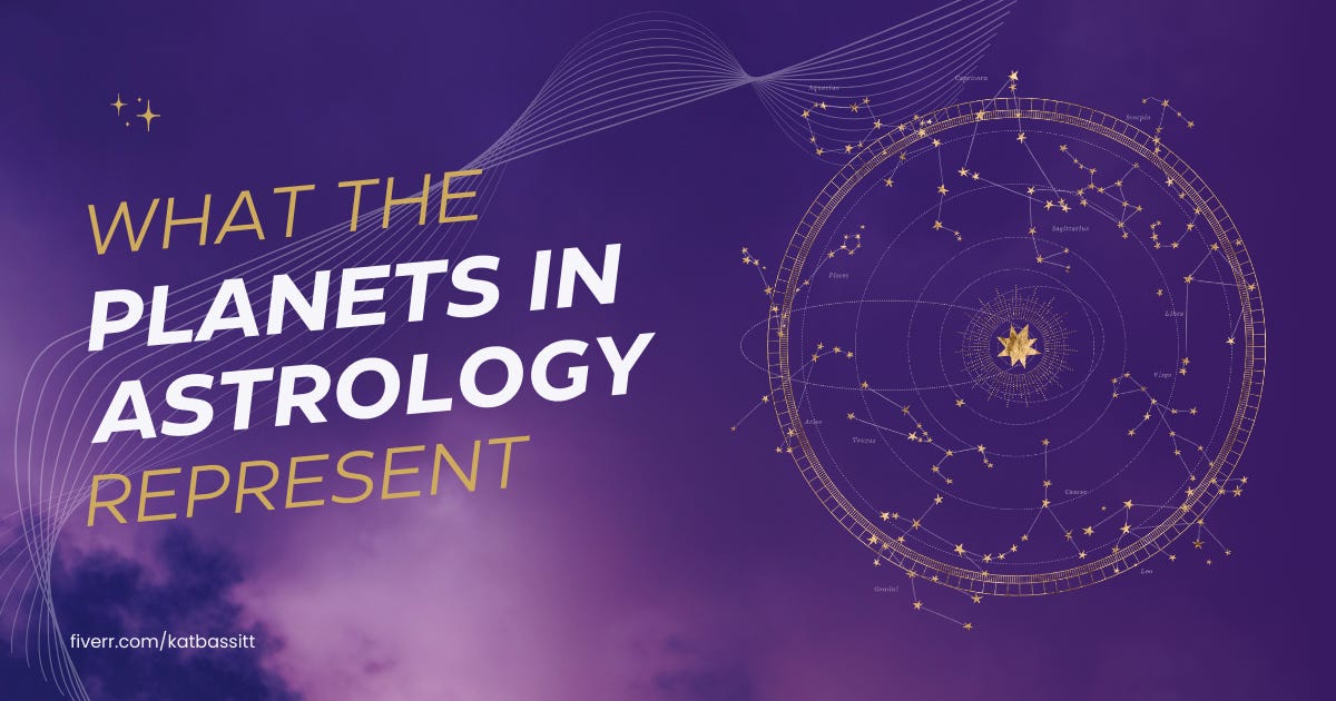 What the Planets in Astrology Represent