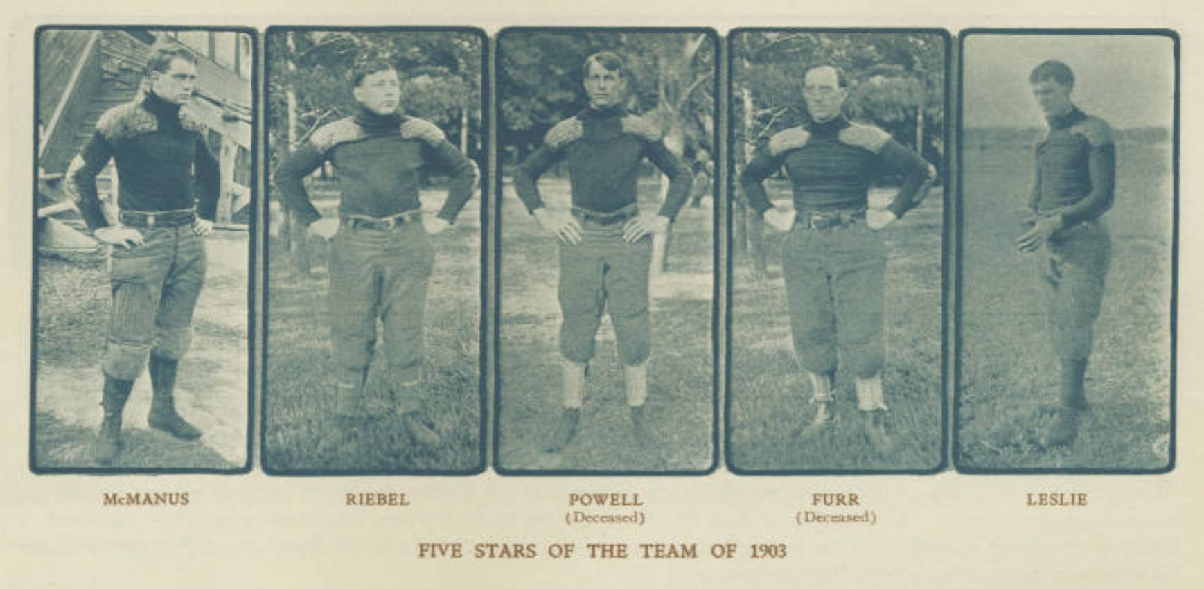 Today's Tidbit... 1903 Purdue Football's Tragic End