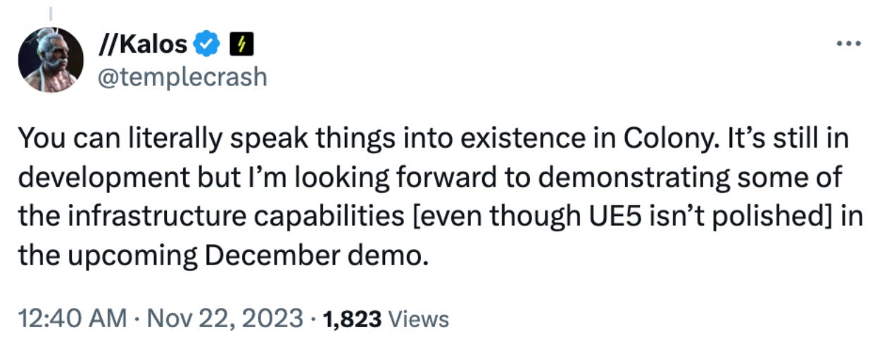 Parallel Colony - Jay’s Substack