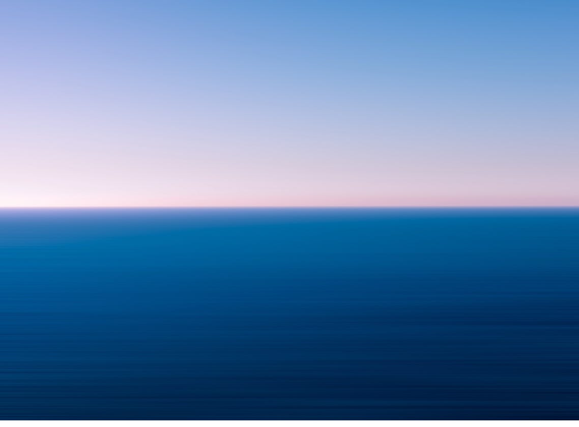 Blue is the colour of longing for the distances you never arrive in.