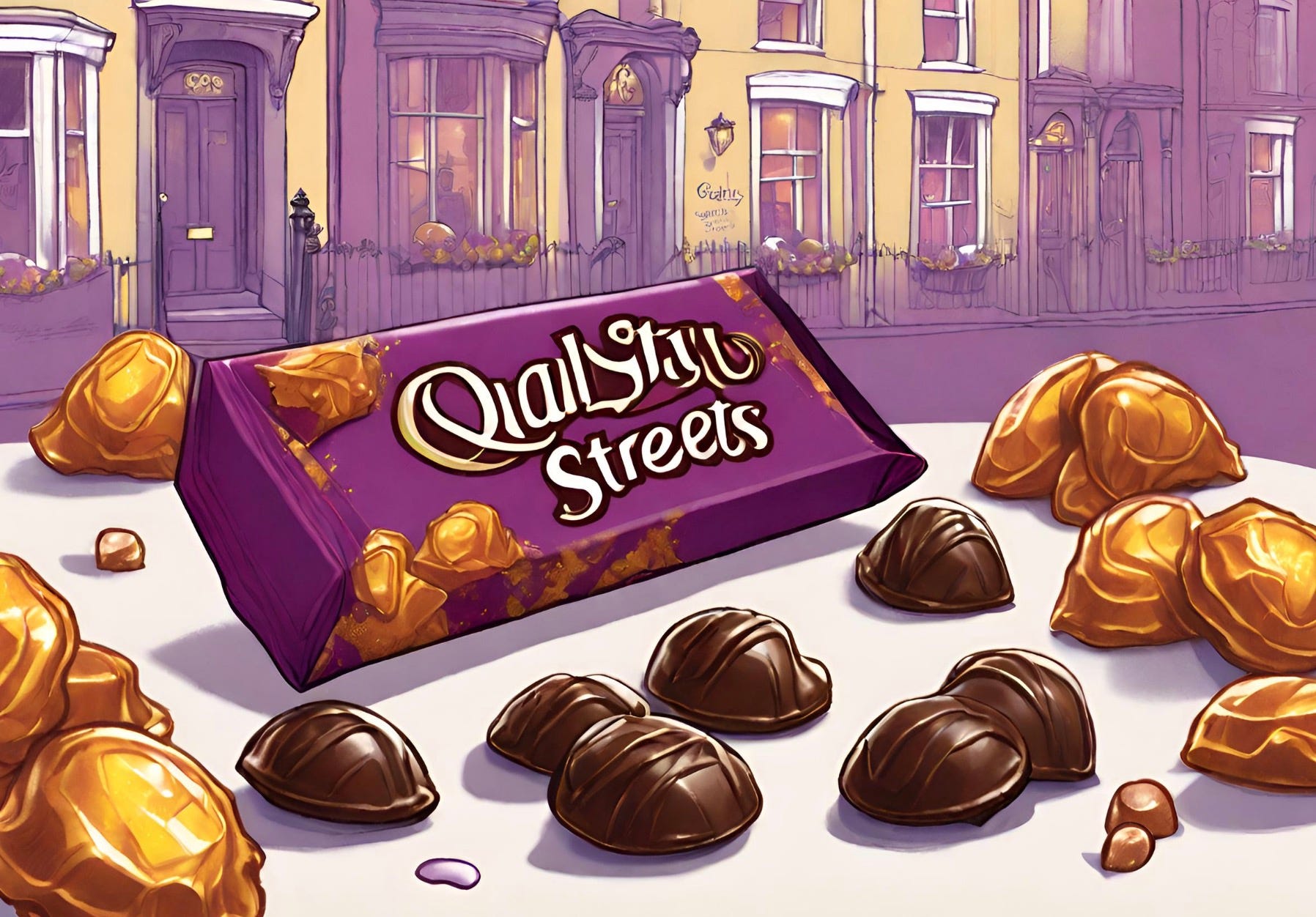 Every chocolate you can expect to receive in a bag of Quality Streets ...