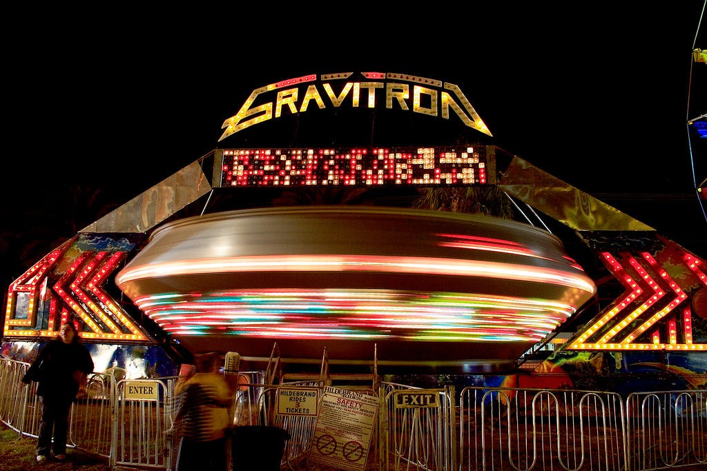 The Gravitron - by Jon Ward - Border-Stalkers