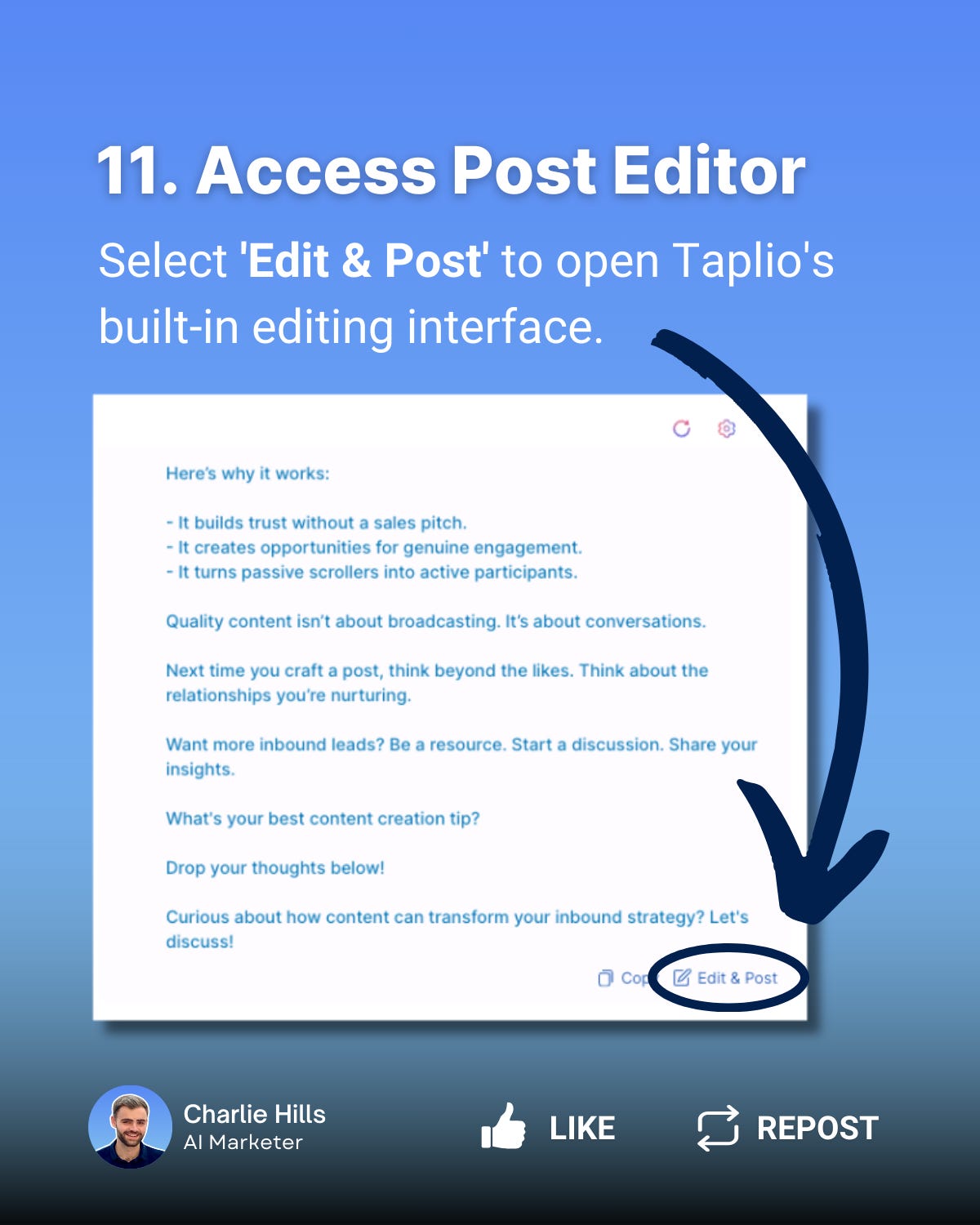 How to create viral LinkedIn posts using AI…