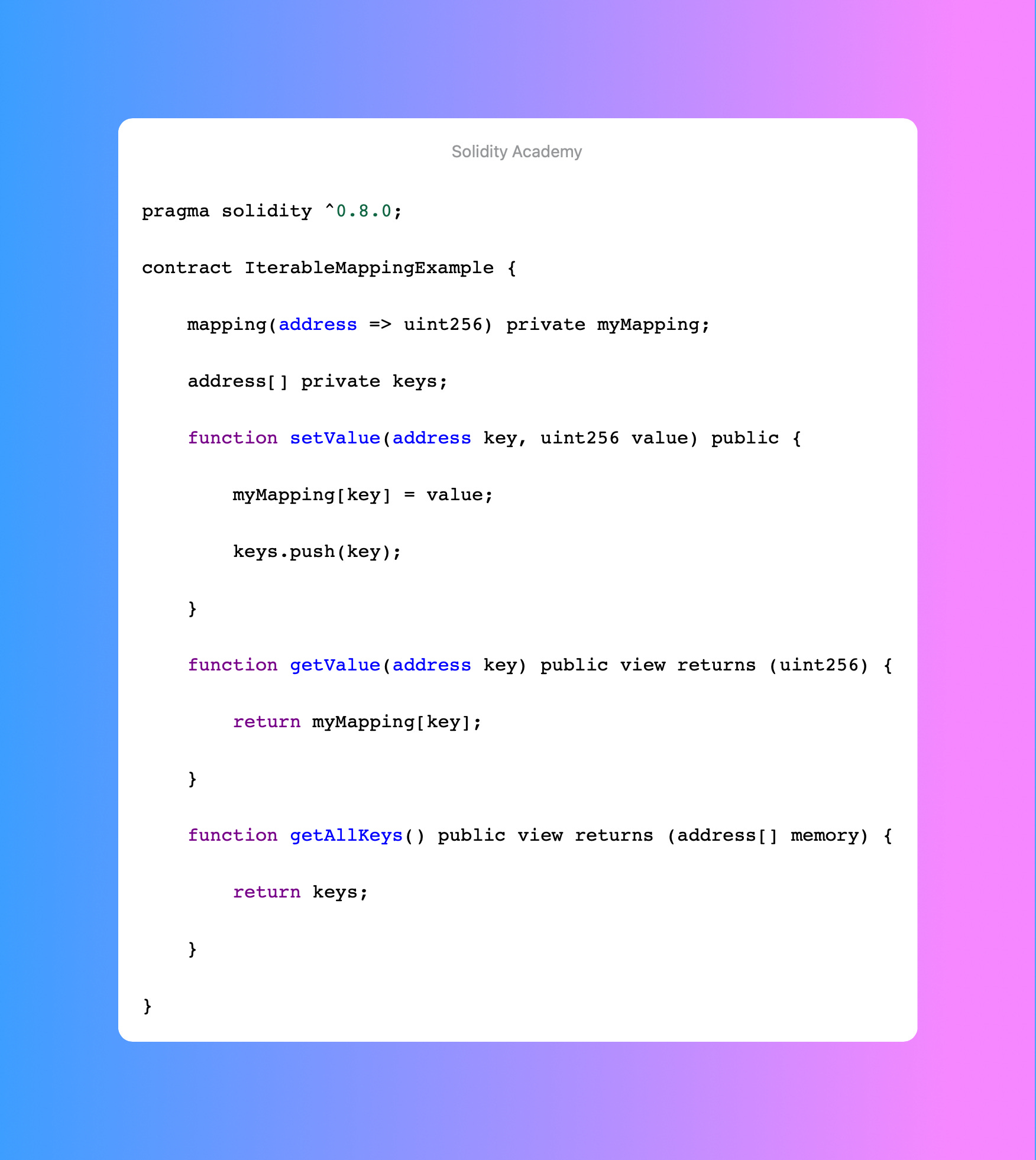 Exploring The Power Of Iterable Mapping In Solidity