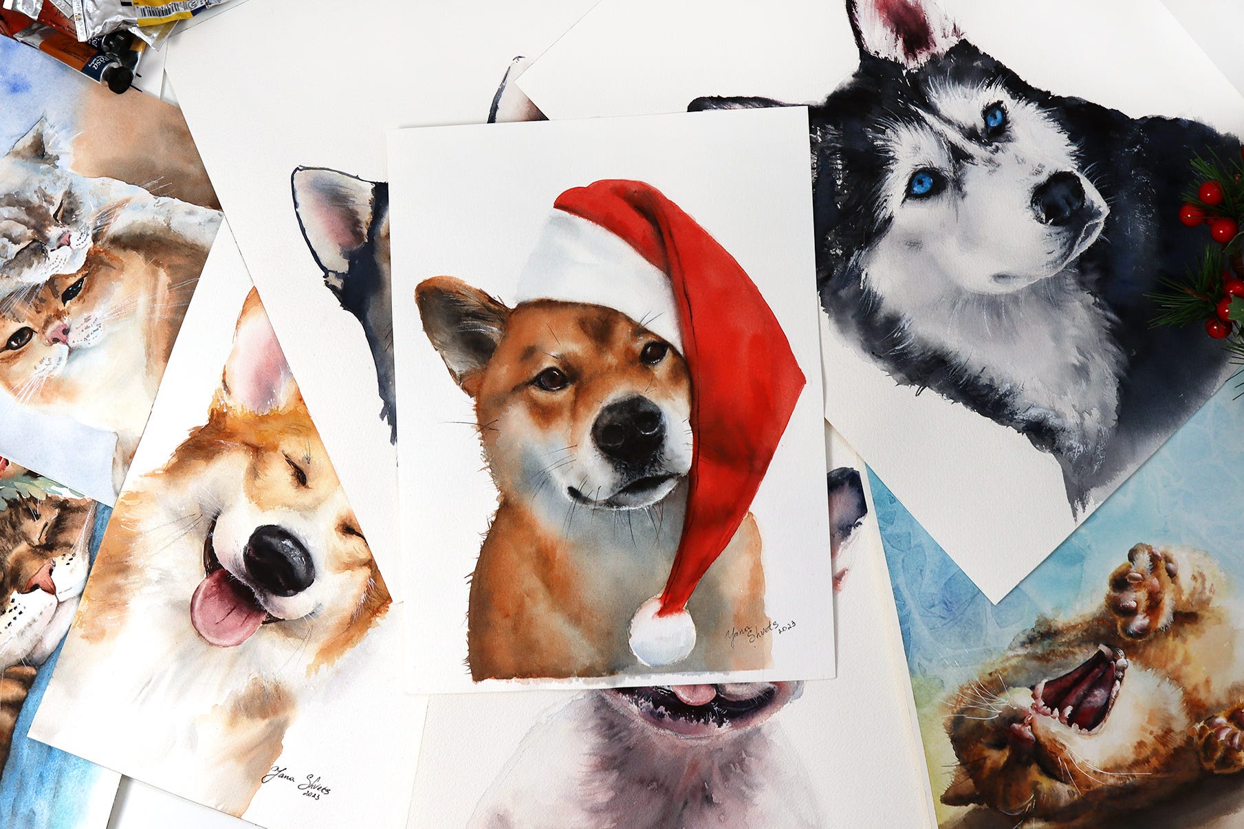 How To Paint Lifelike Pet Portraits - by Yana Shvets