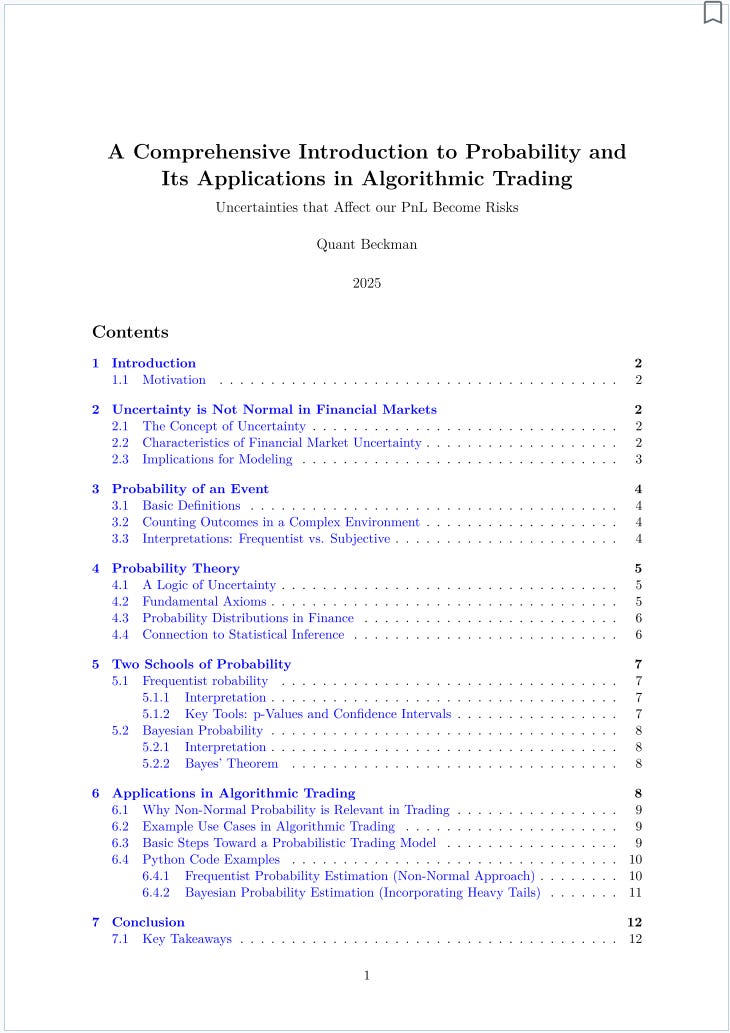 A Comprehensive Introduction to Probability and Its Applications in ...
