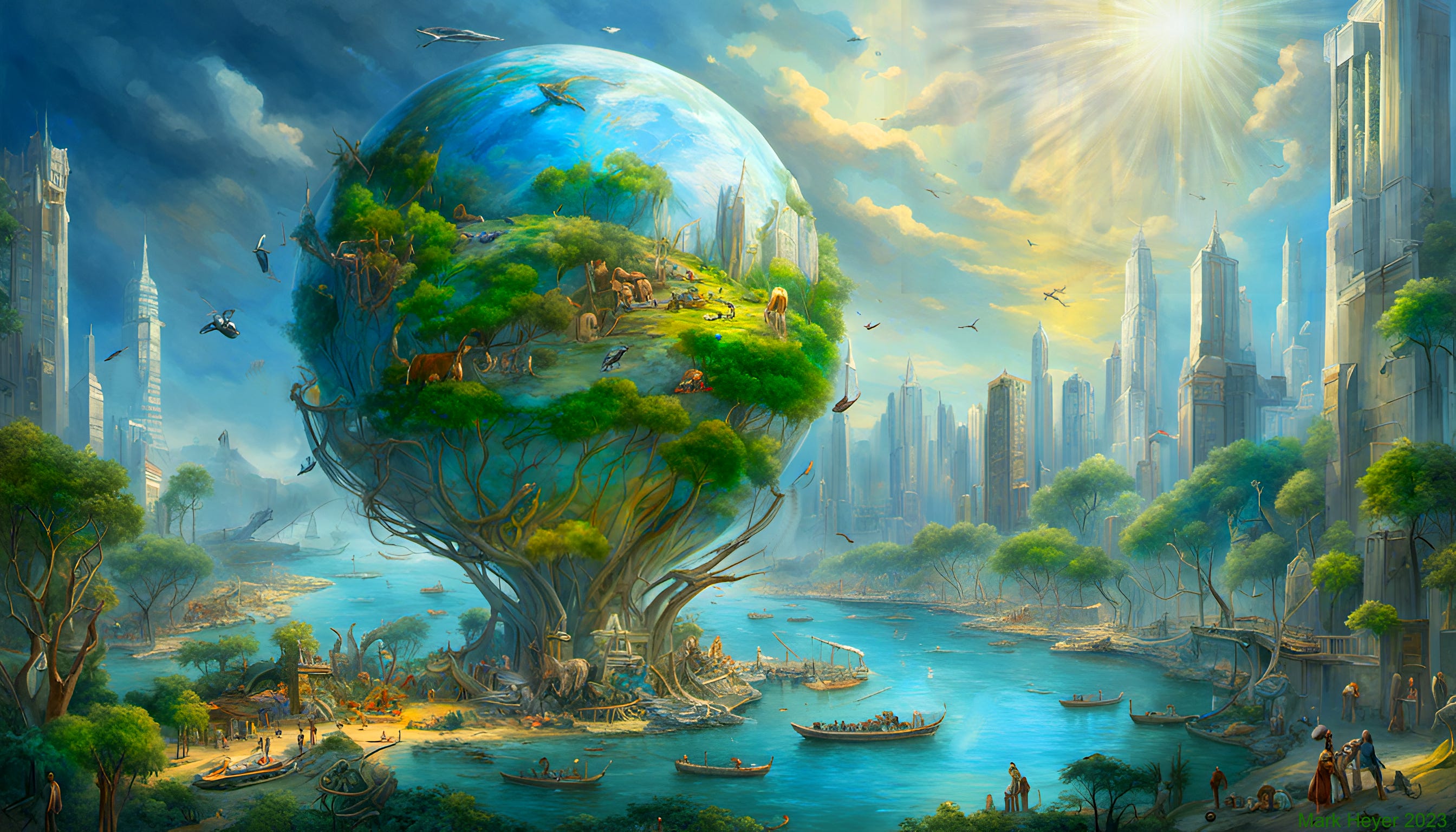 The First Law of Life - Survive - by Mark Heyer