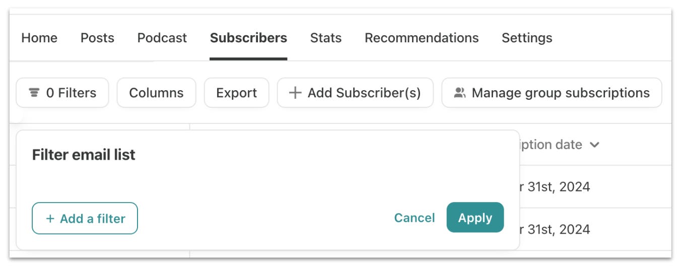 How to Email Your Substack Subscribers (Without Publishing a Post)