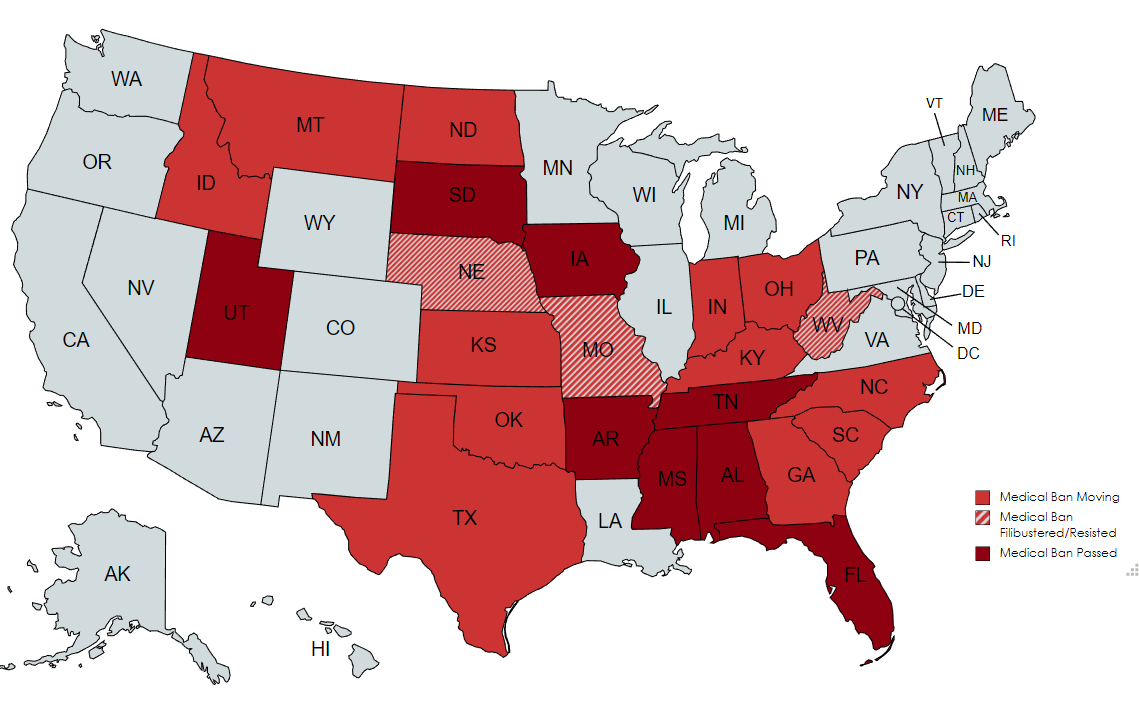 Anti-trans Legislative Digest: Drag Bans, Bounty Hunters, And More