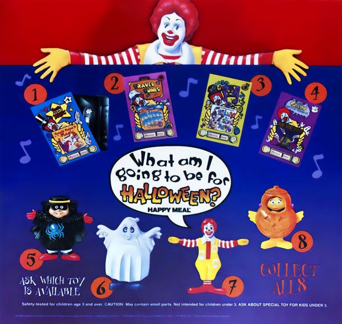 McDonald’s Scary Sound Effects on Cassette - The Retroist