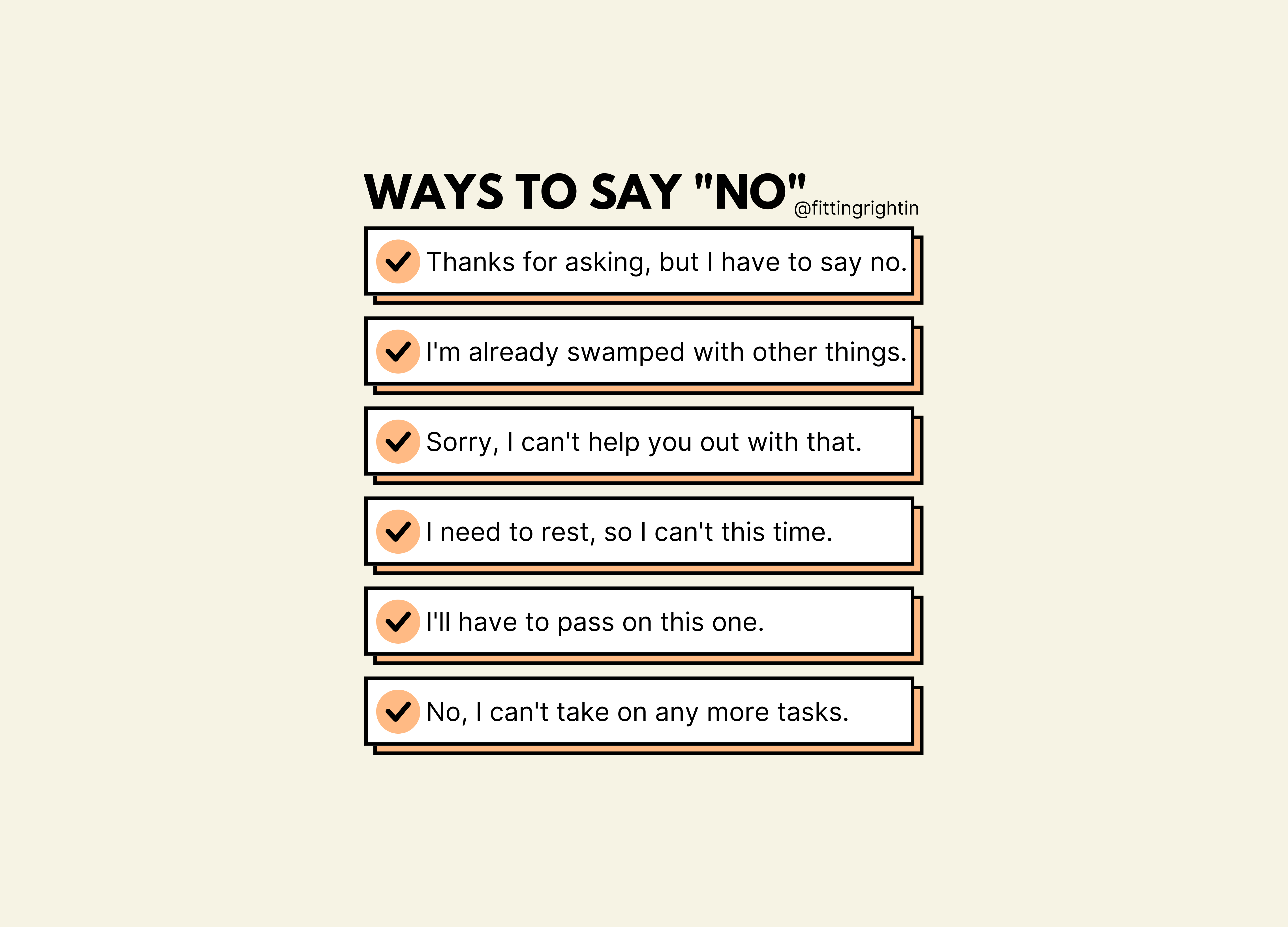 Identifying Your Issues with Saying No - by Klara Kernig
