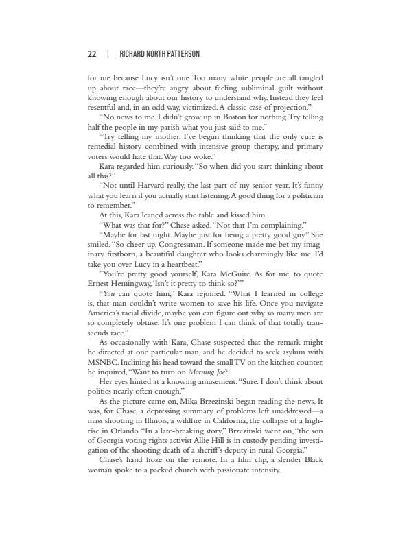 Read Richard North Patterson's TRIAL Chapters 5-7