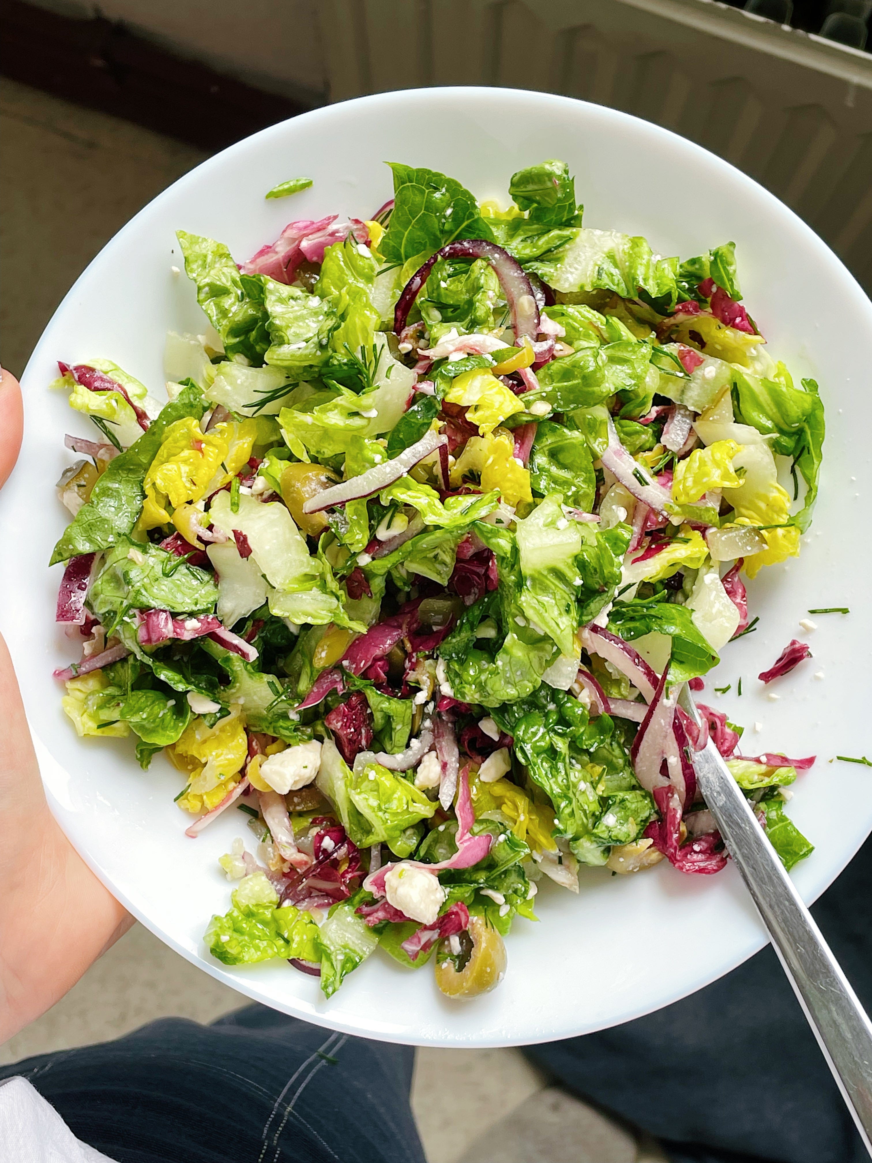 Triple Pickle Chopped Salad — Darn Good by Devan Grimsrud