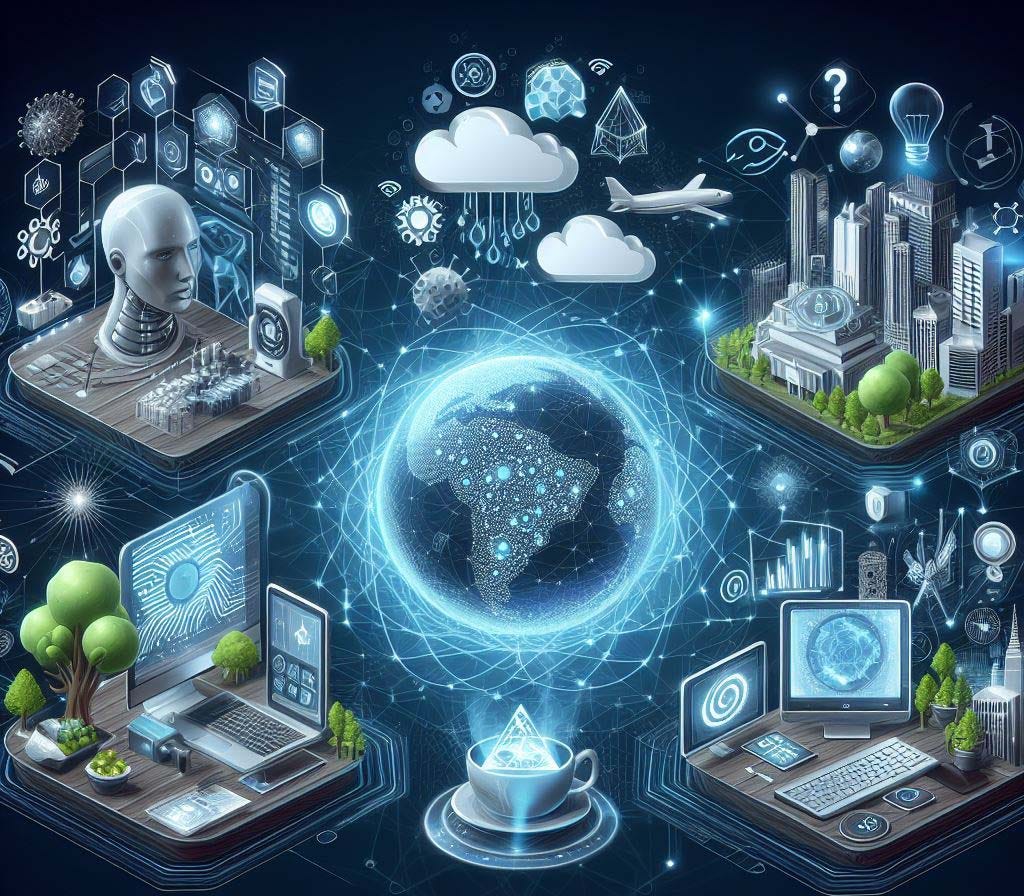 Global hi-tech trends in 2024 - by Vardan Papikyan