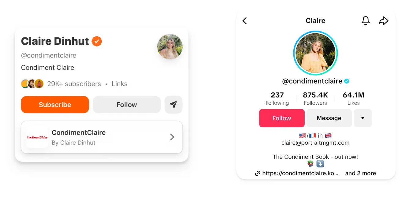 How TikTok creators are bringing their followers to Substack