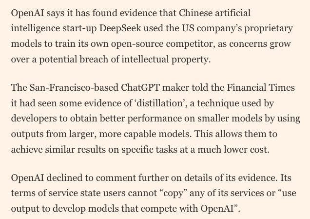 I hope DeepSeek destroys OpenAI — Morgthorak the Undead - Buymeacoffee