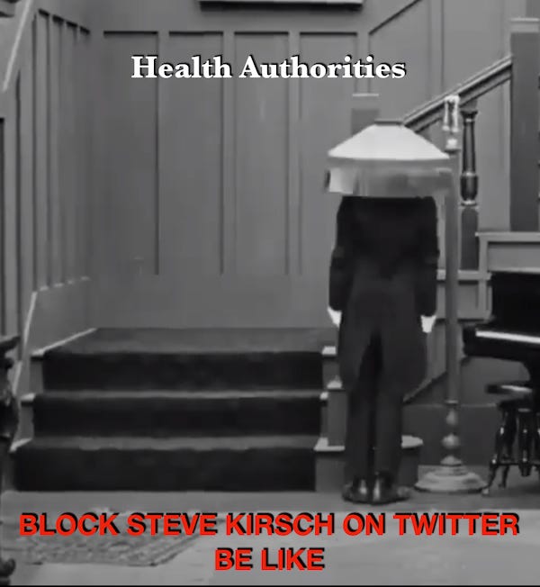 Block Steve Kirsch on Twitter Be Like