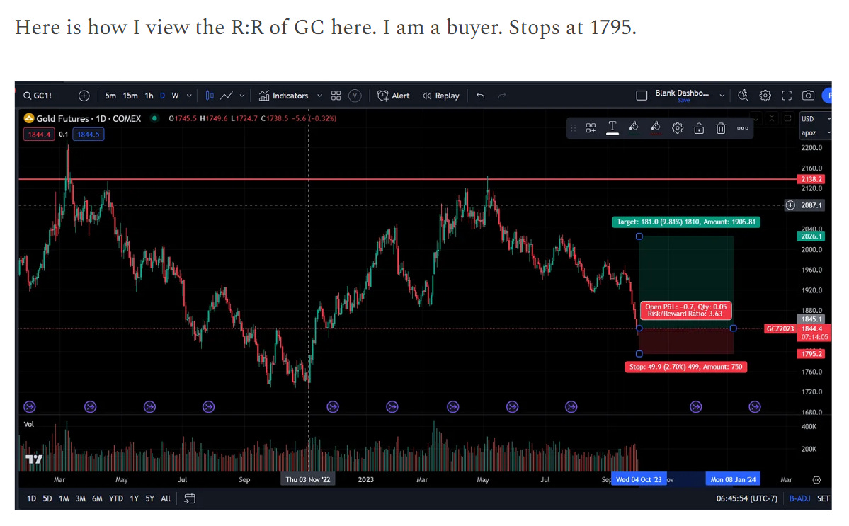 Trade: Update on Trade and Signals - Capital Flows