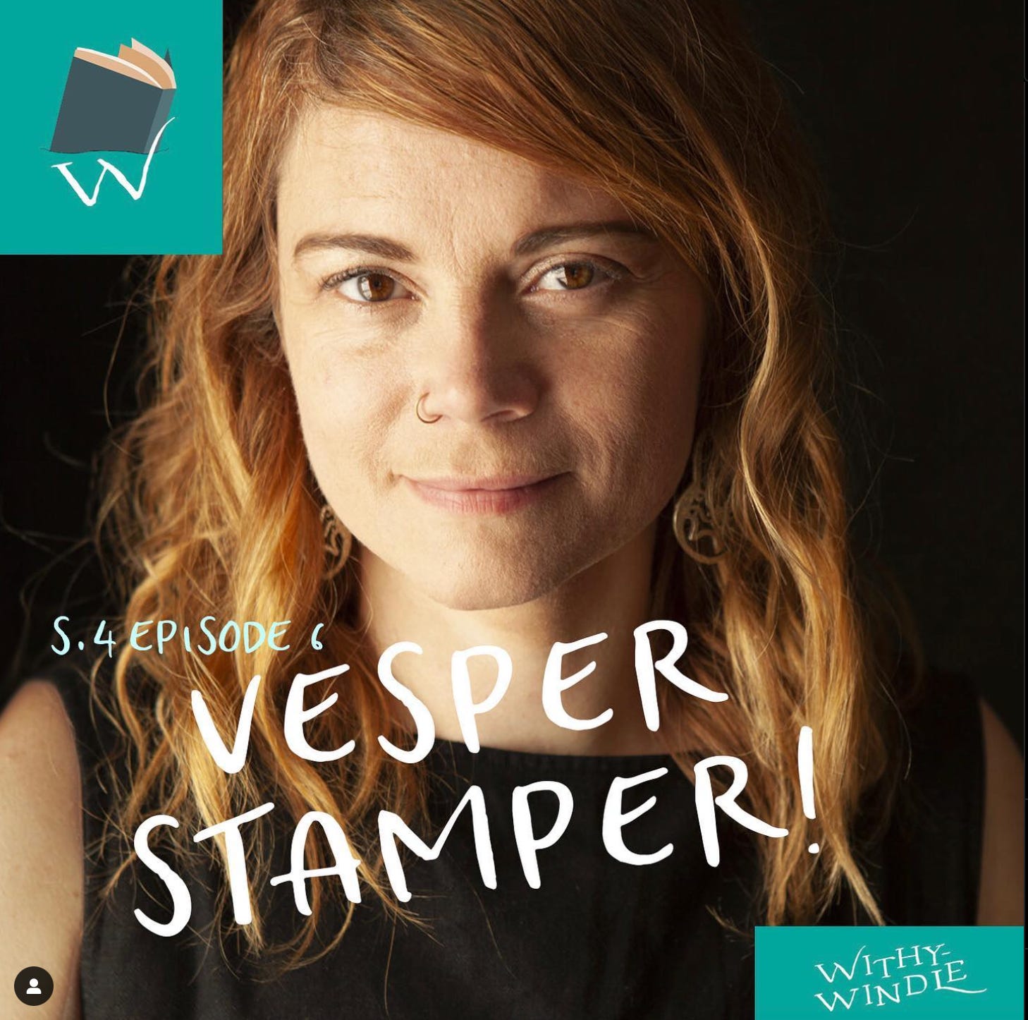 Vesper Stamper Illustrates Her Point - by David Kern