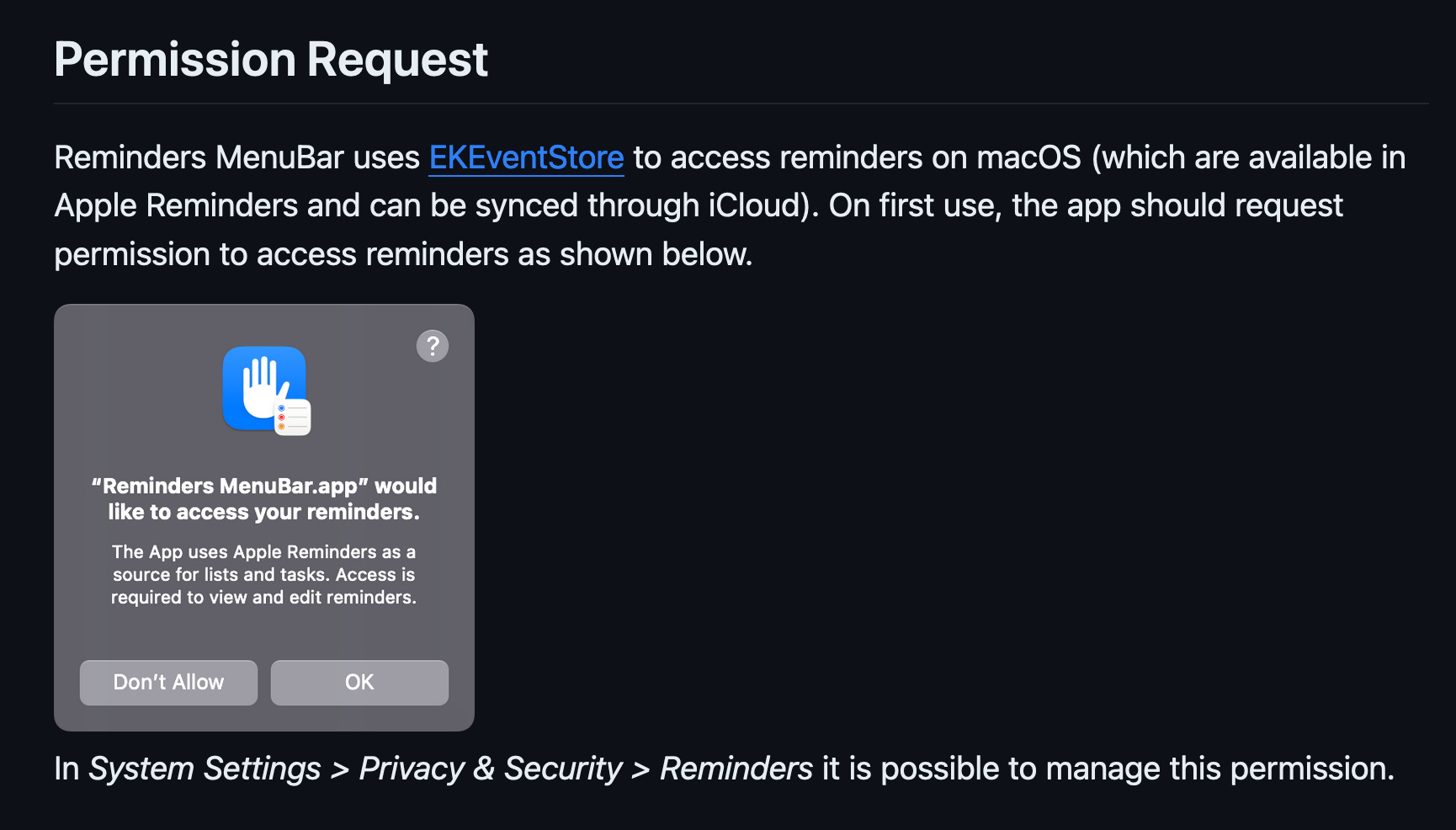 Manage Reminders from Your Mac’s Menu Bar