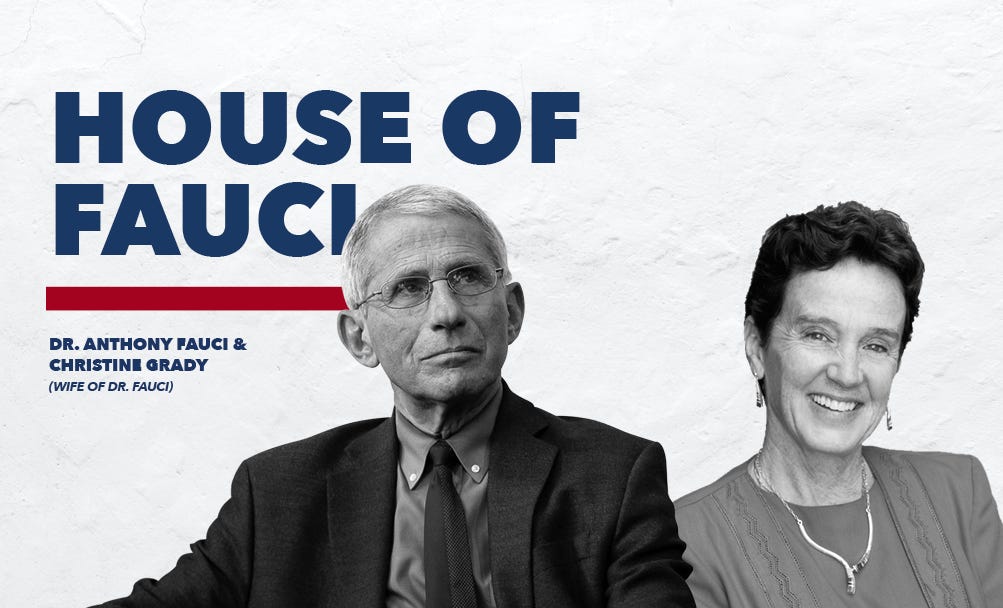 House of Fauci: How Dr. Christine Grady, aka Mrs. Fauci, Used Her NIH ...
