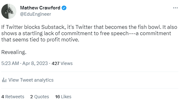 Substack vs. Who? - by Mathew Crawford