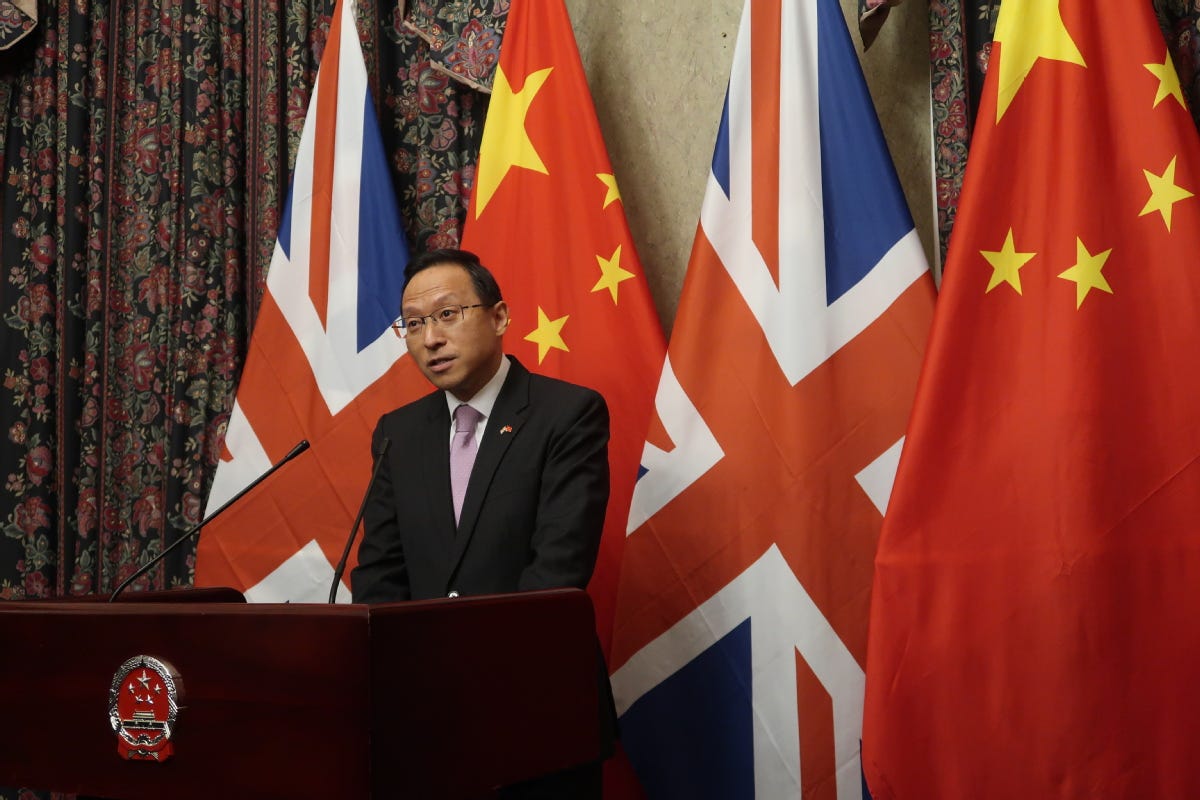 Jimmy Lai, Indo-Pacific tour, Chinese Embassy event