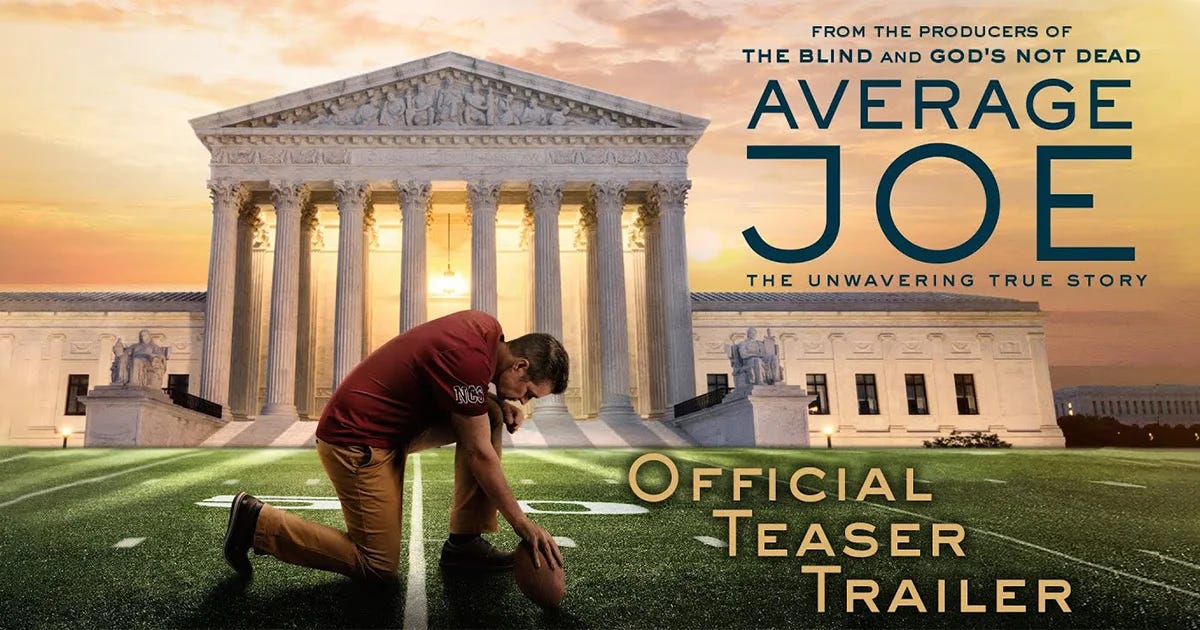 "Average Joe," the movie about the praying football coach, ignores the ...