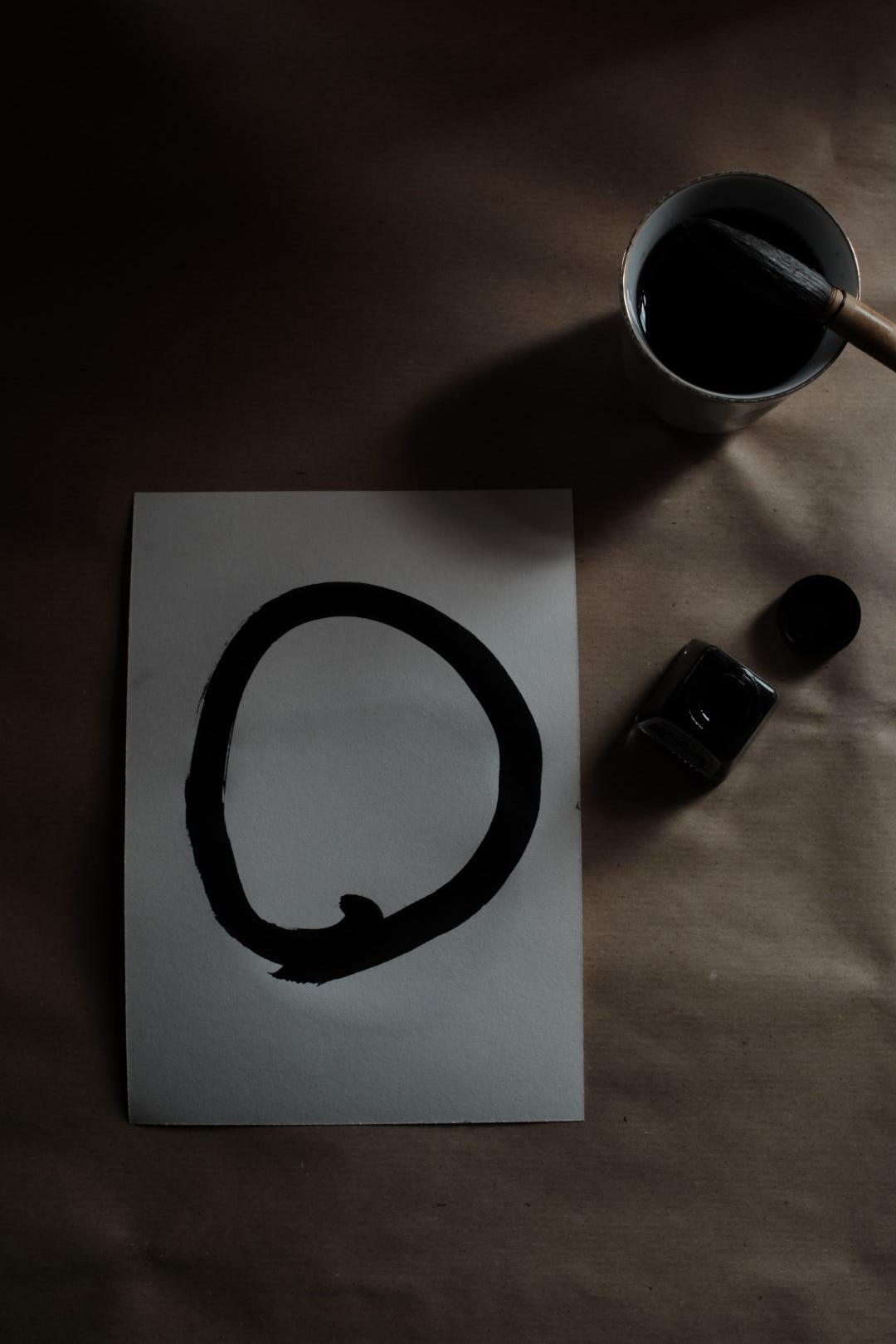 Drawing the Enso - by Ingo Hampe - Ingo’s Substack