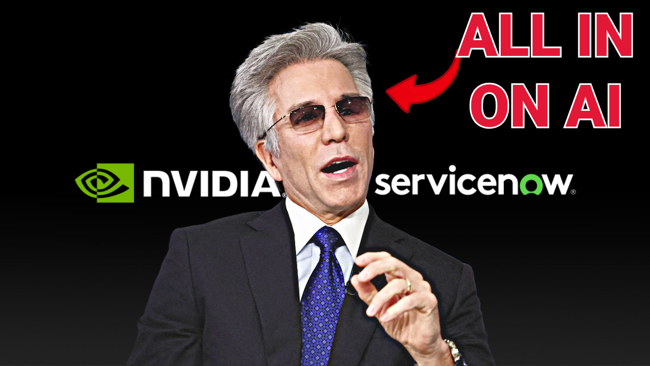 ServiceNow one of the only public company benefiting from AI