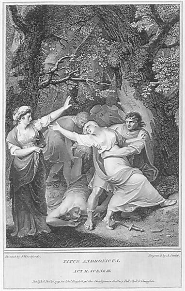 Extreme Horror - What happens to Lavinia in Titus Andronicus