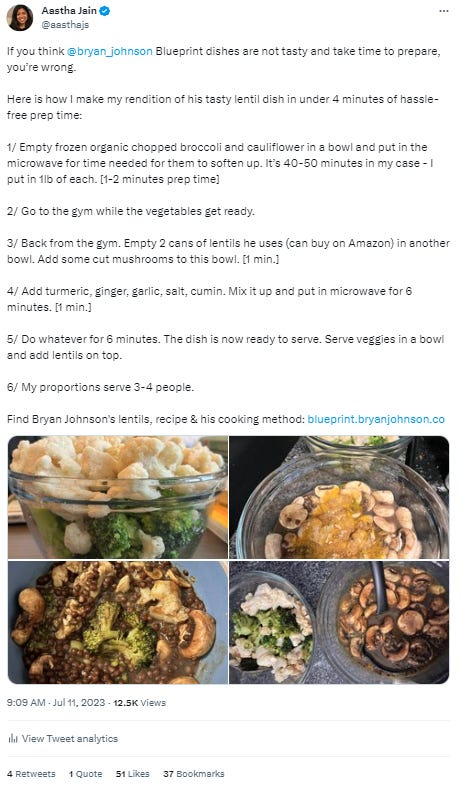 Bryan Johnson's Blueprint Simplified