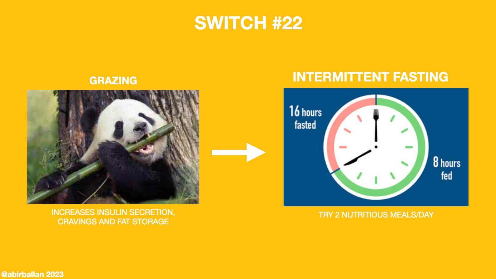 THE SWITCH CHALLENGE - by Abir Ballan, MPH