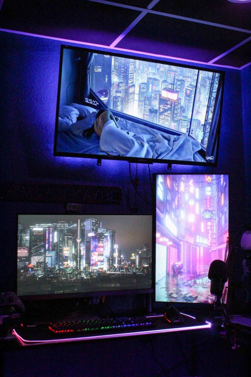 No. 23 - KB' Cyberpunk Setup - battlestations