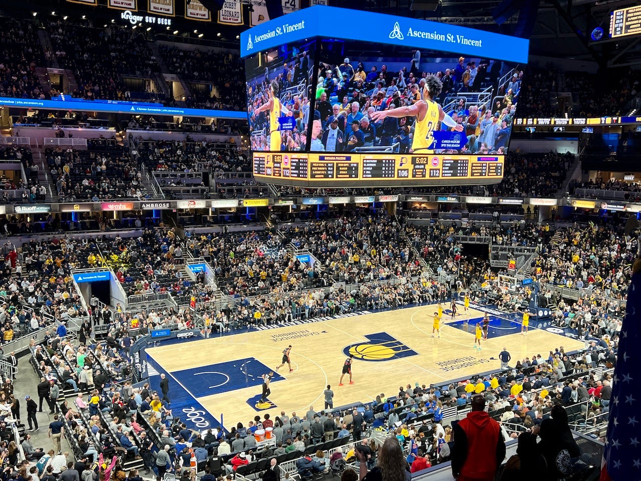 Pacers' season ends Sunday in The Big Apple