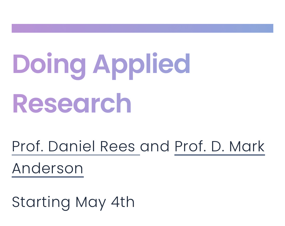 Supercharge Your Applied Economics Research: An Intensive Workshop with ...