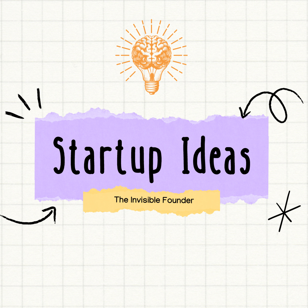 Five Health Tech Startup Ideas - by The Invisible Founder