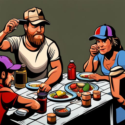 Gastronomía redneck - by Albert Molins Renter