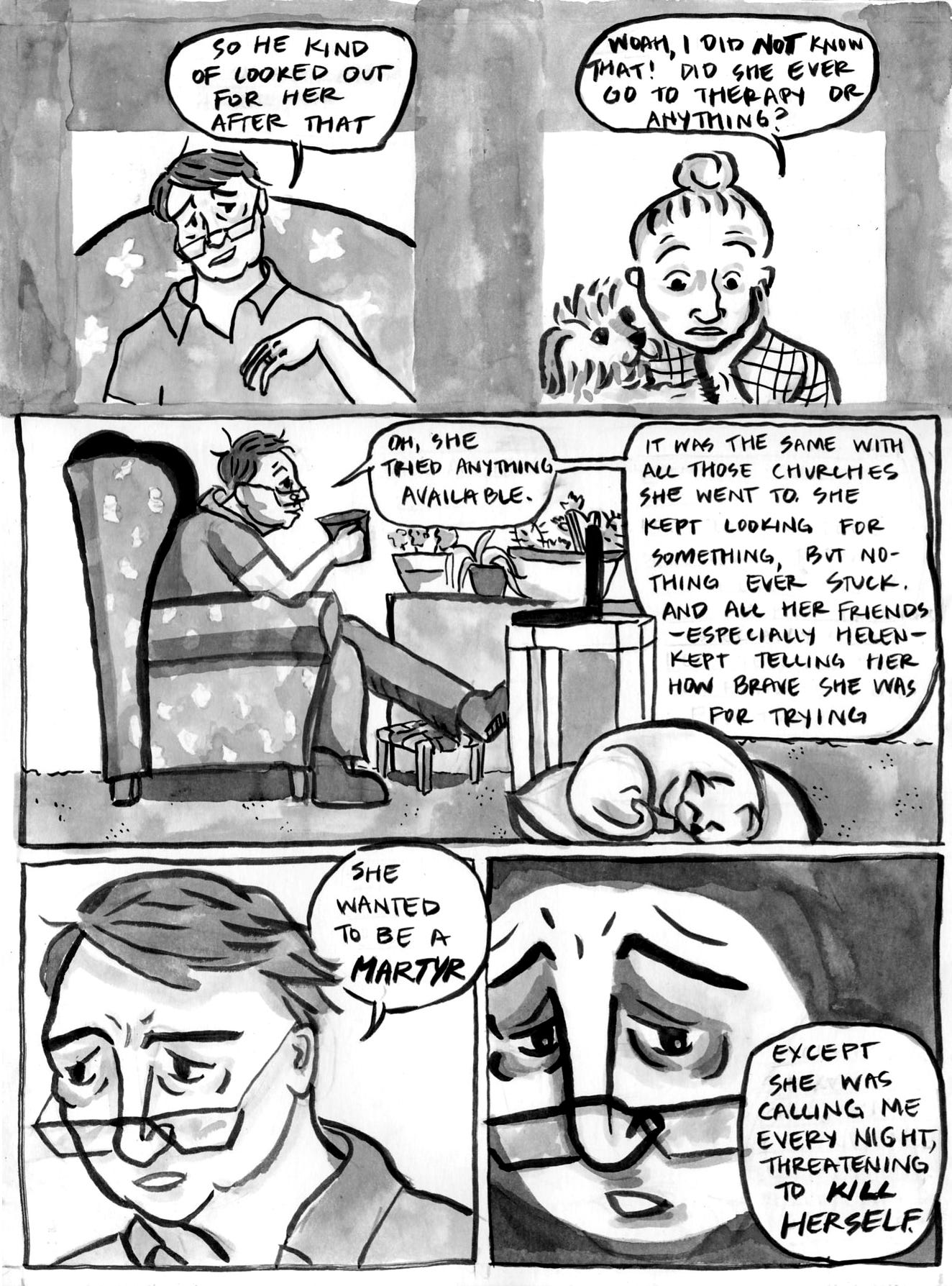 Memoir comic – Page 18 - Anna’s Substack
