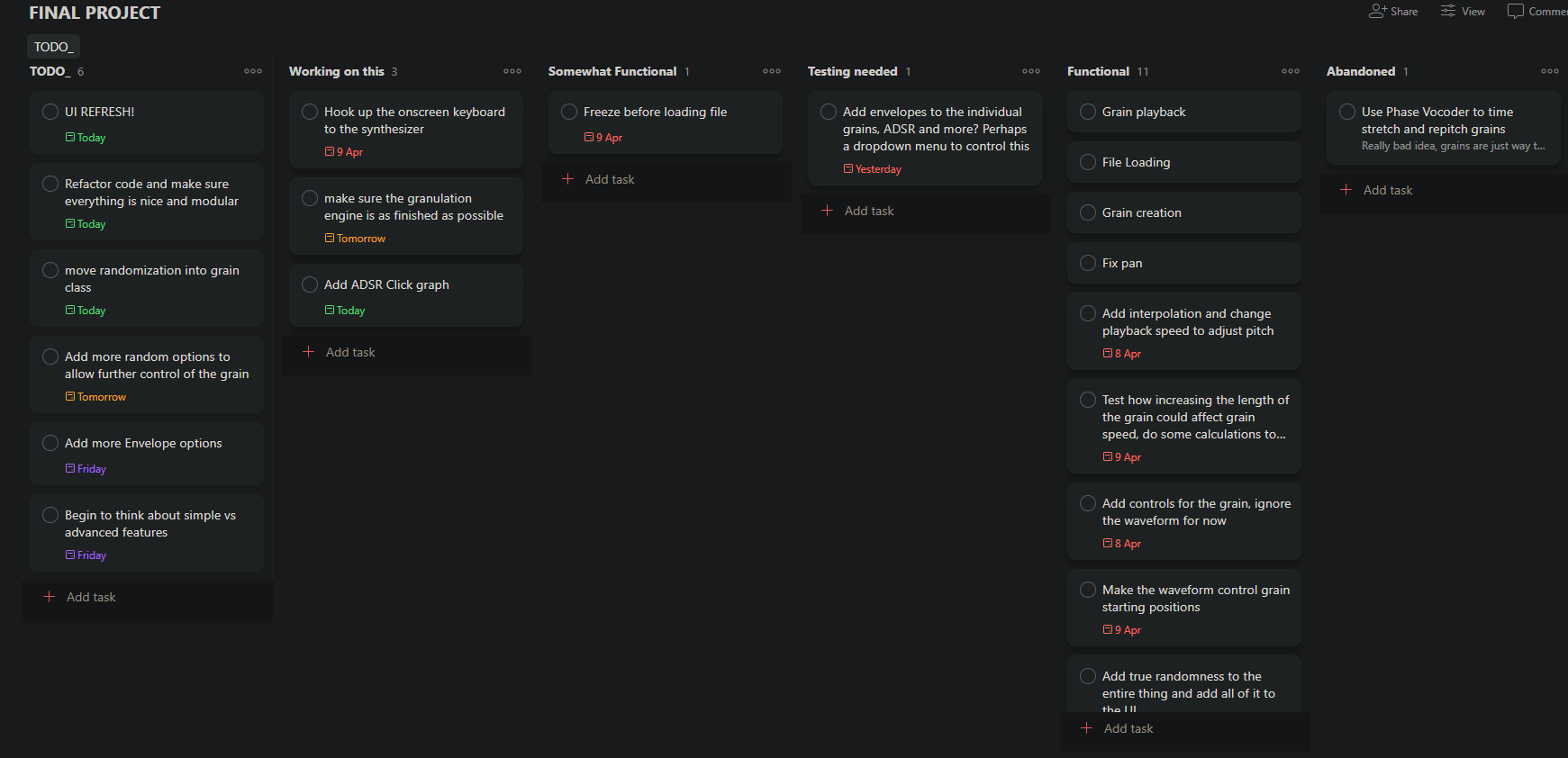 /Reconstruct Devlog 02/ The Little Things