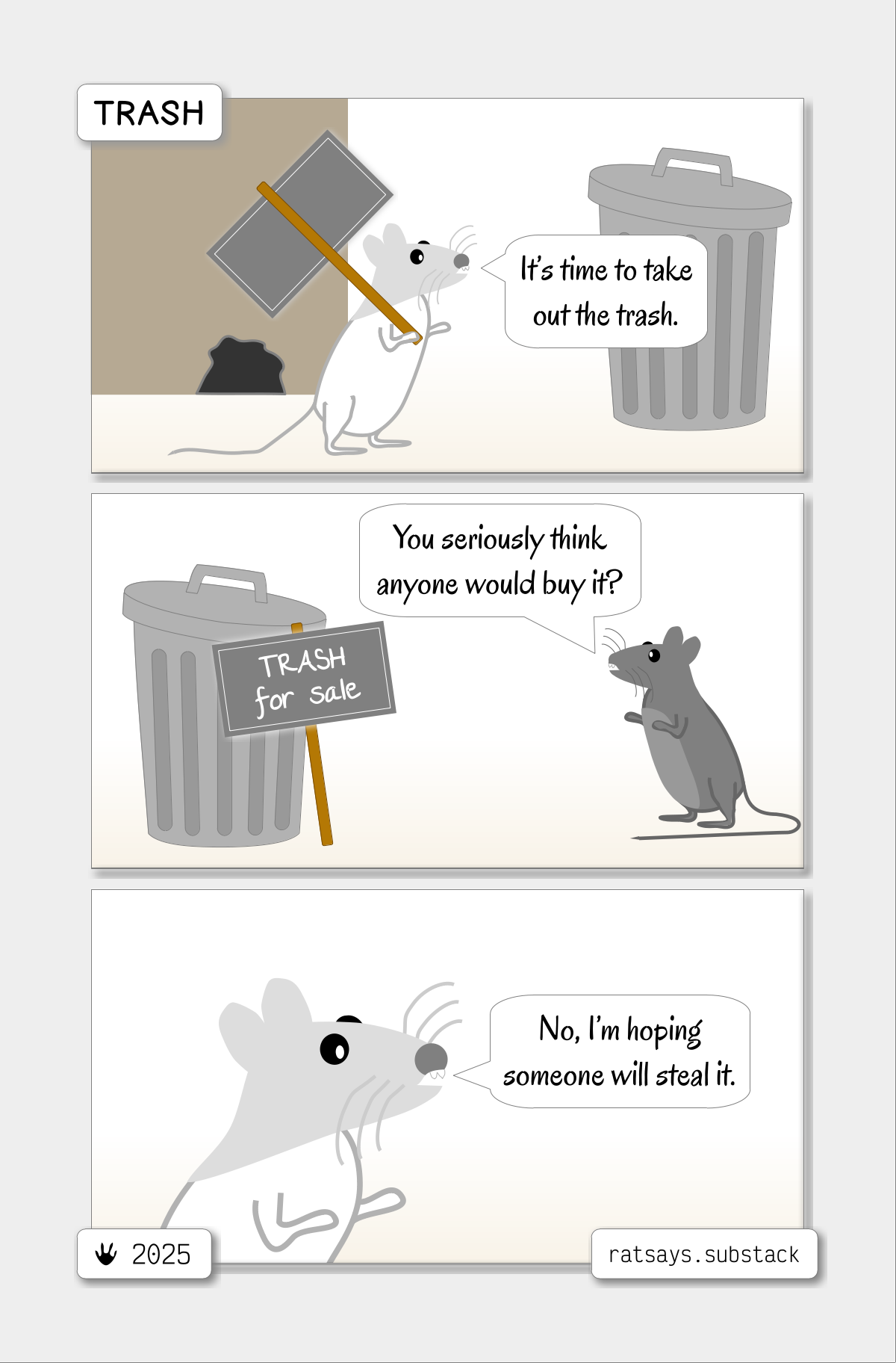Trash - Rat Says