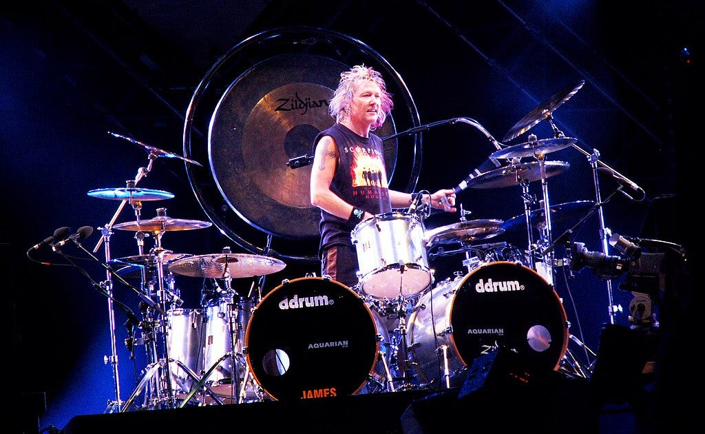 Drummers in the US (4), Canada (3), Germany, Italy (2) and India have ...