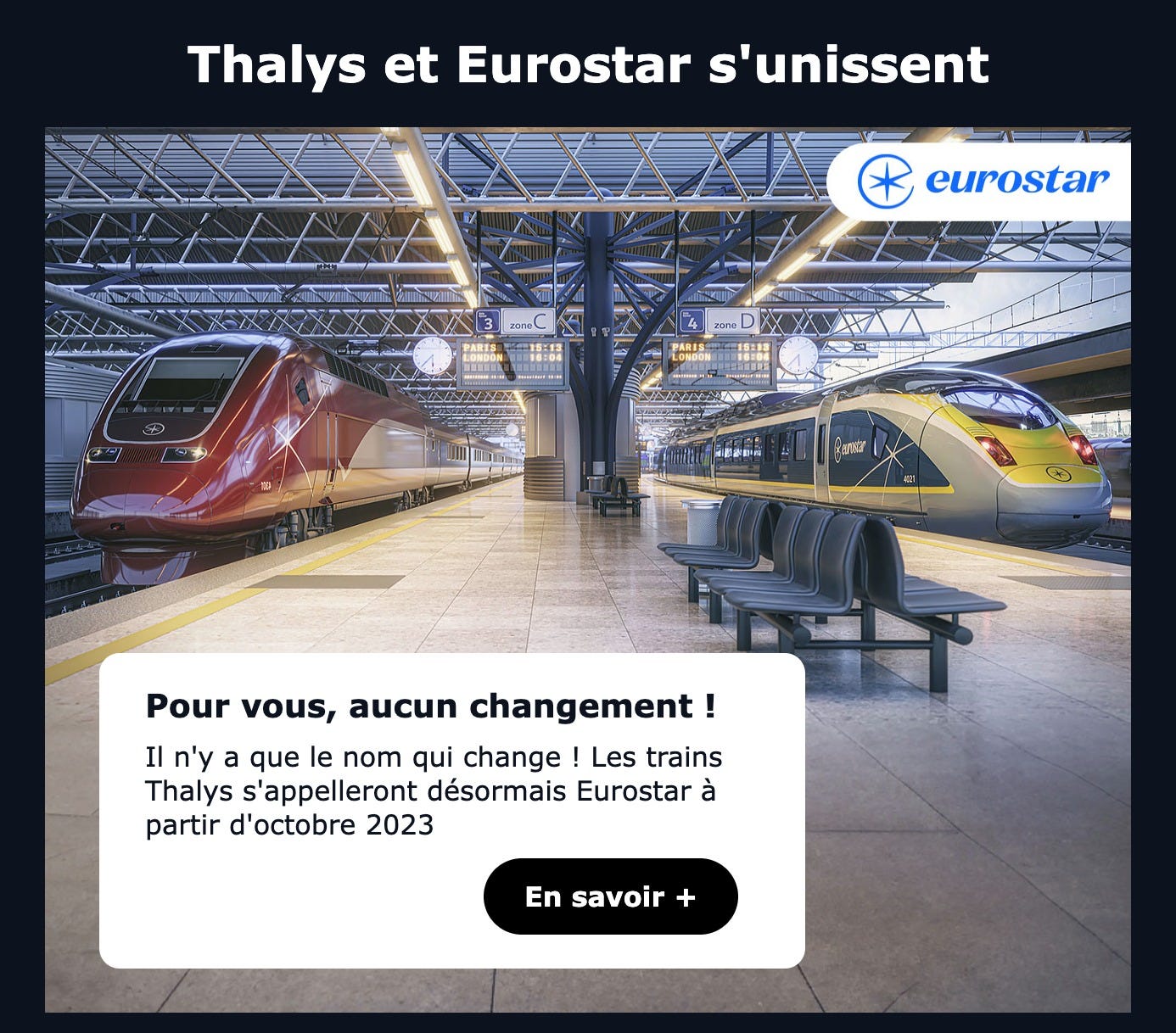 [法國旅遊] Thalys 列車將與Eurostar列車合併 - by Grace Tseng