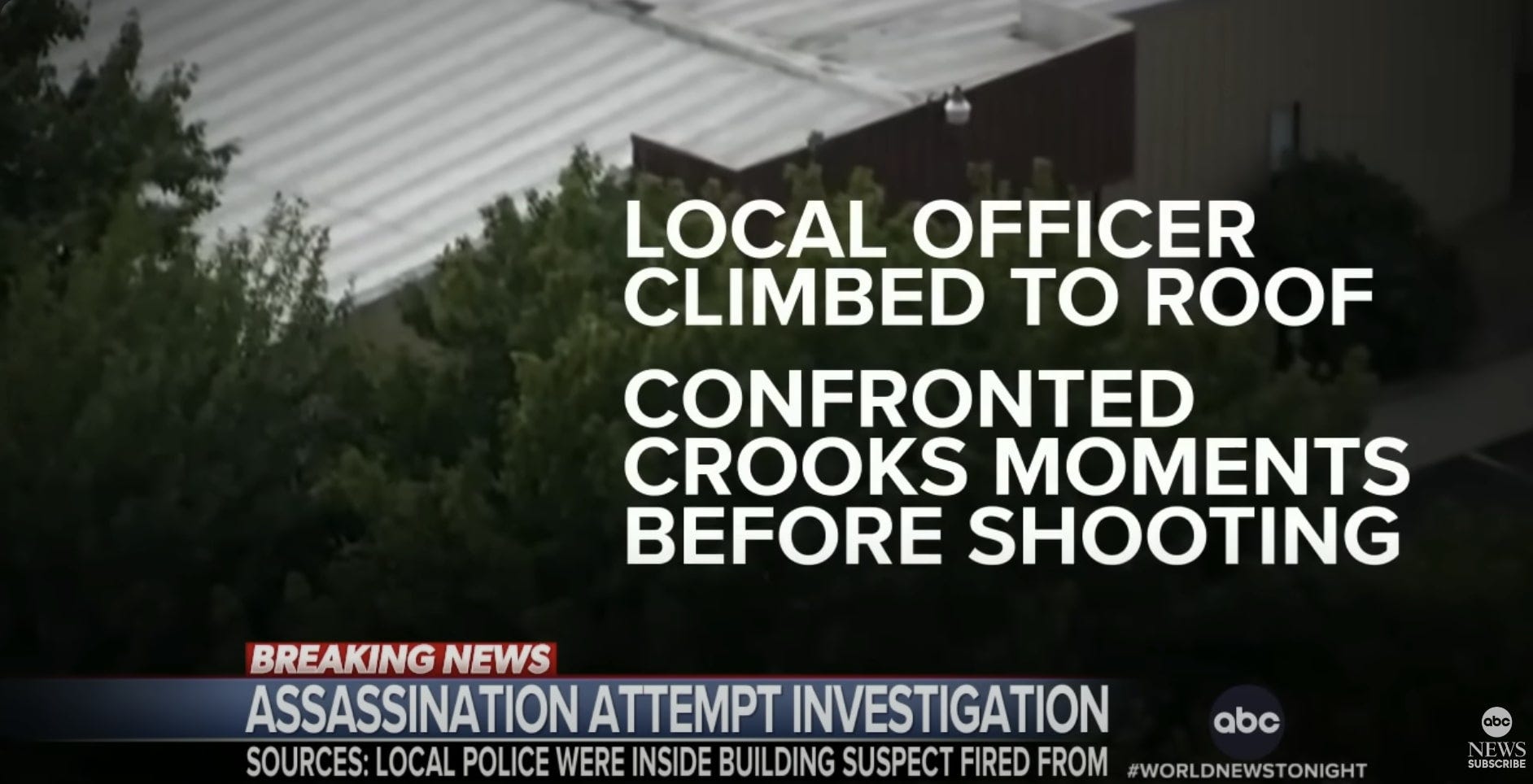 ASSASSIN EYE-WITNESS: Police Are Lying about Rooftop Confrontation of ...