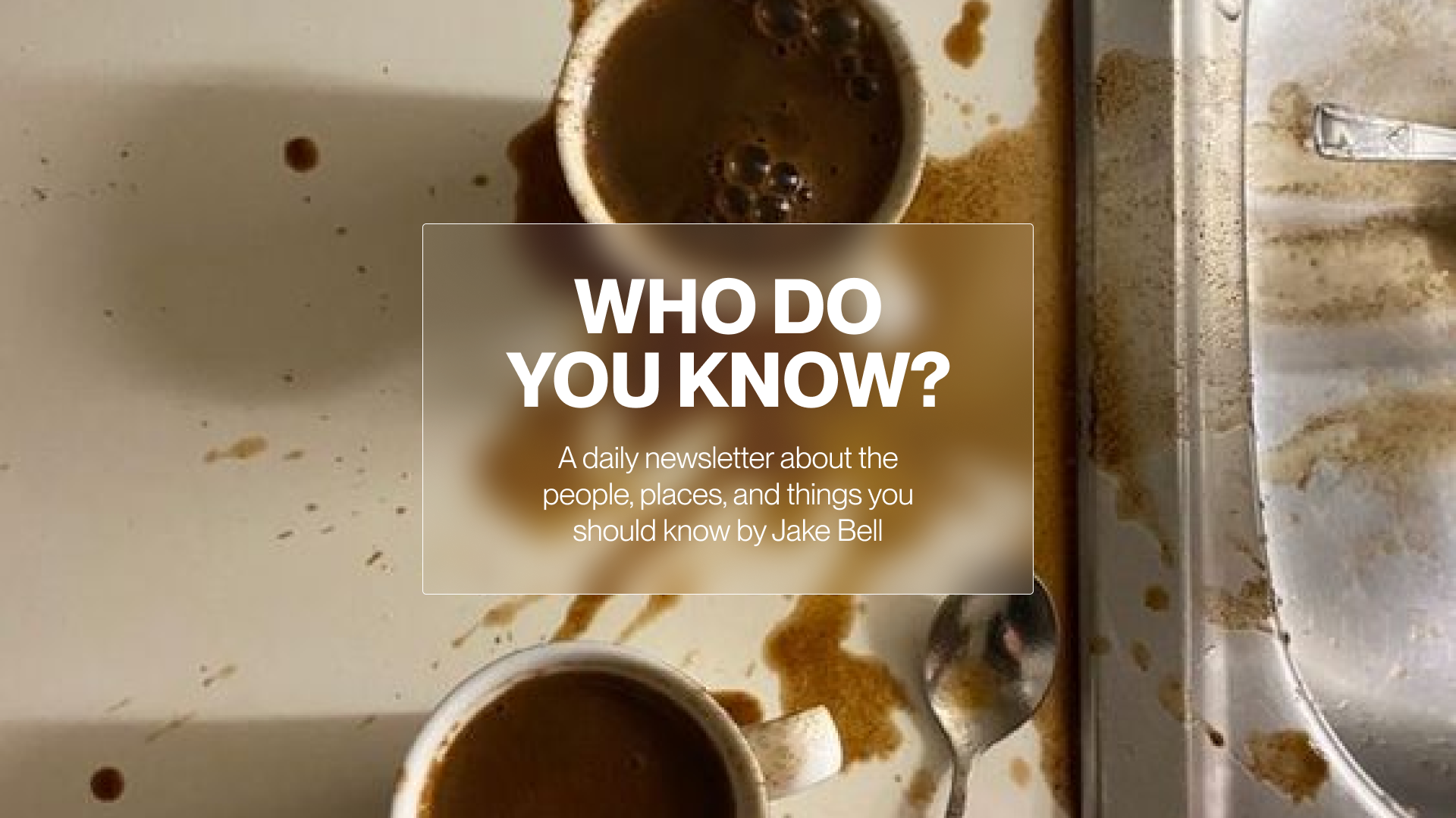 Are You Calling Off Sick Today? - by Jake Bell
