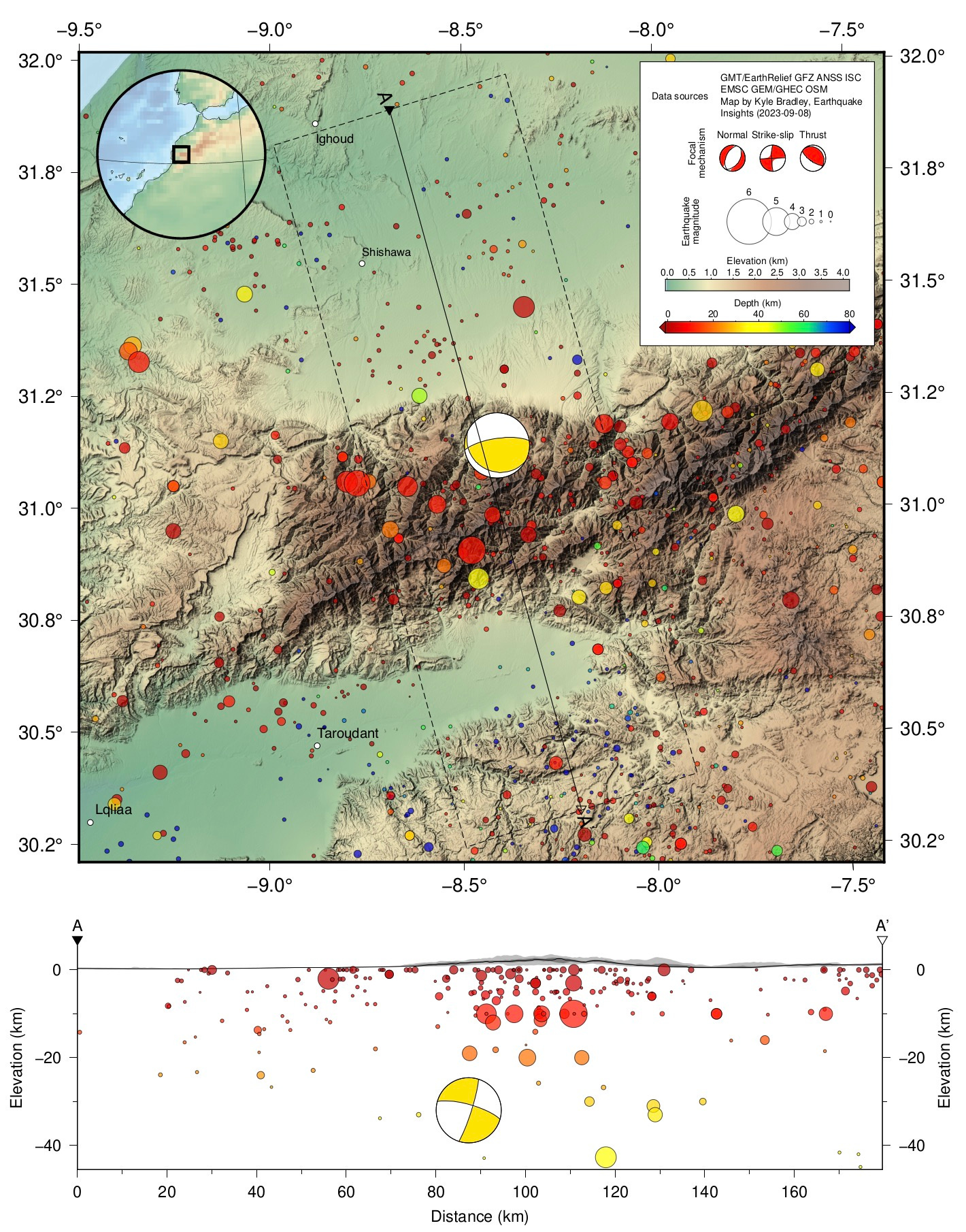 Deadly M6.8 earthquake hits Morocco