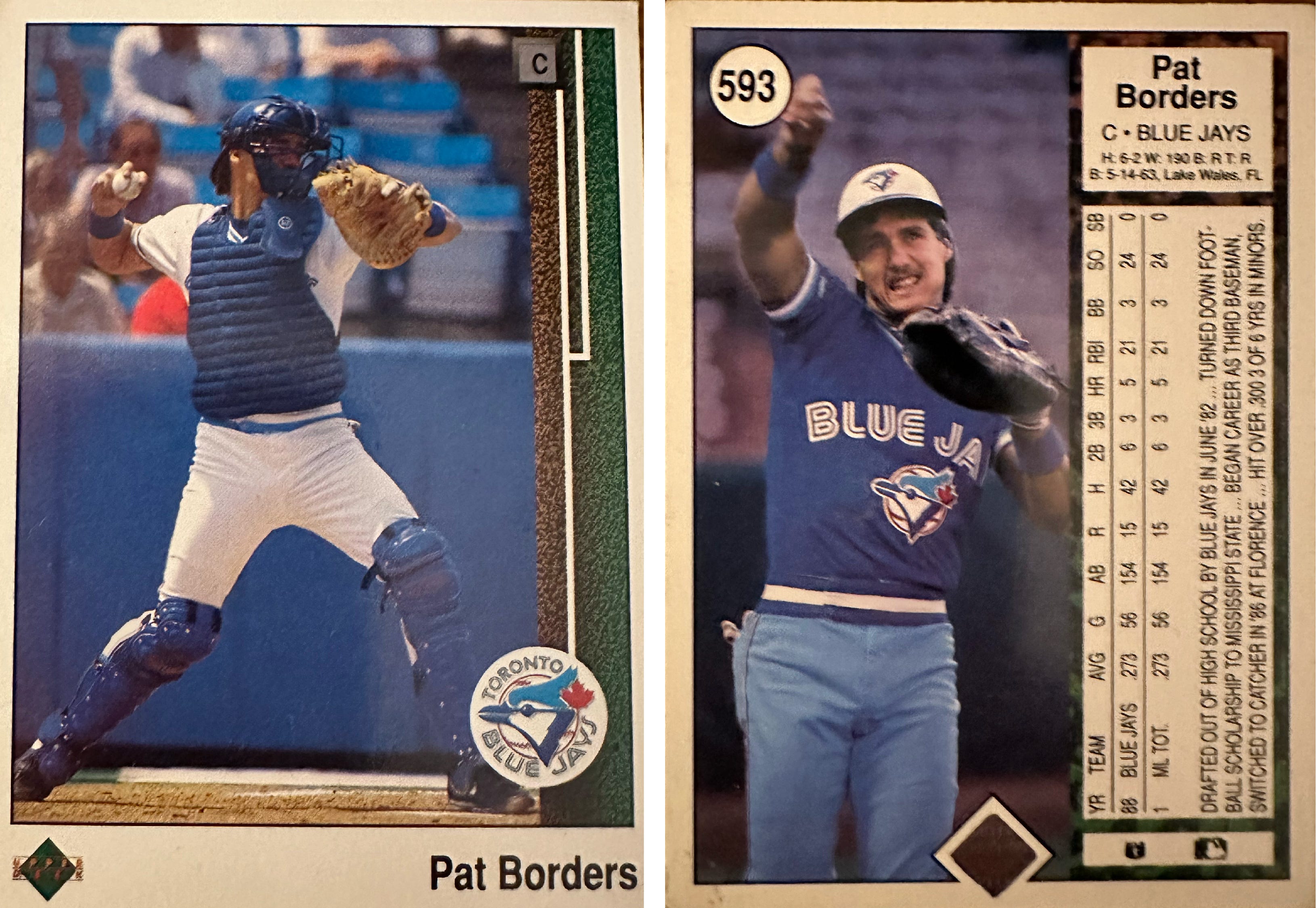 Pat Borders' non-Bulldog mentality