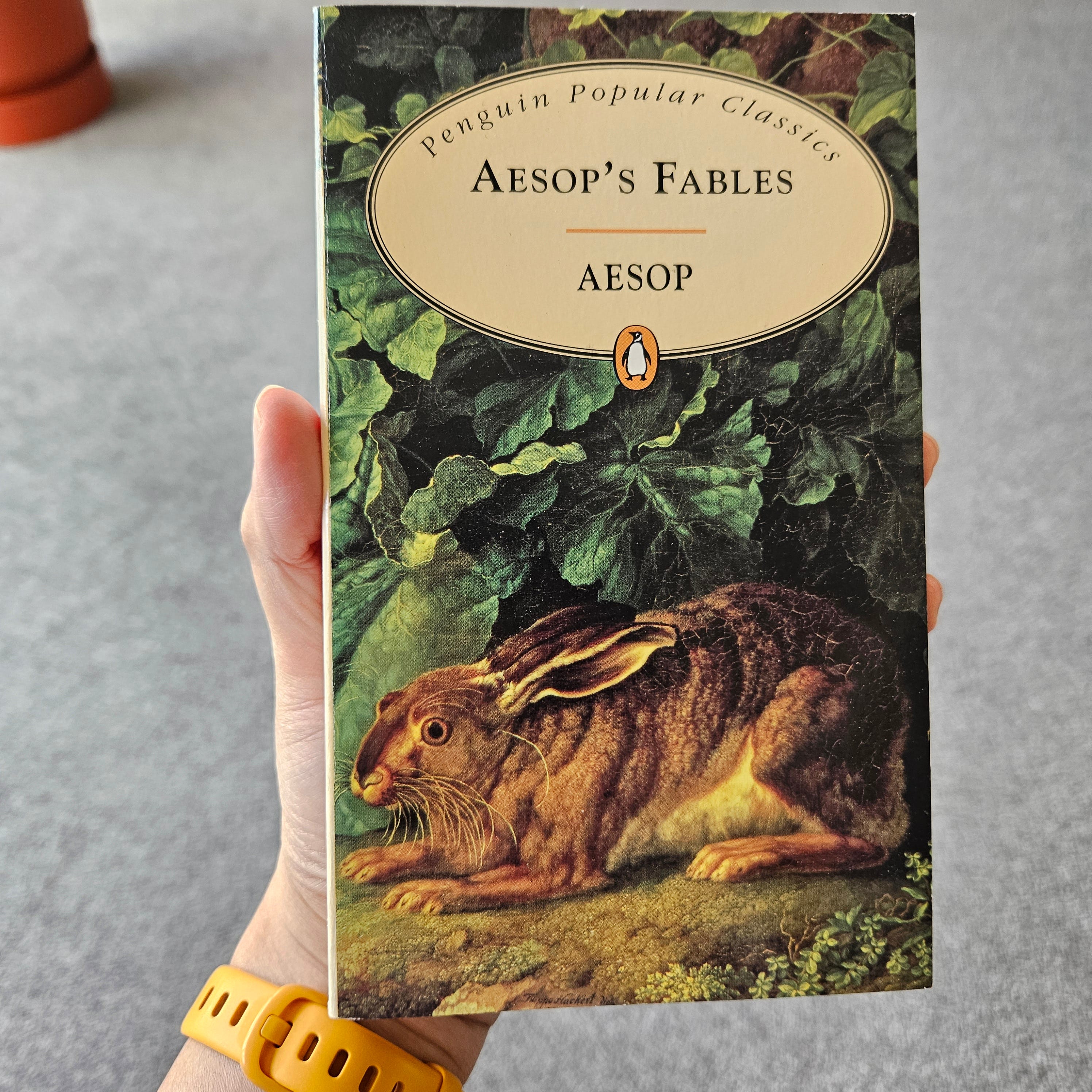 Aesop’s Fable: The Lion and the Fox - by Faye - Noda Tinta
